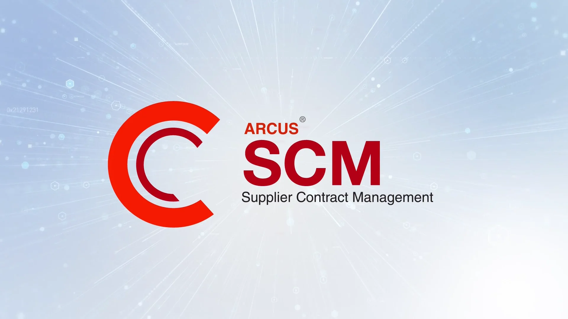 ARCUS SCM - Supplier Contract Management - Rasp on Vimeo