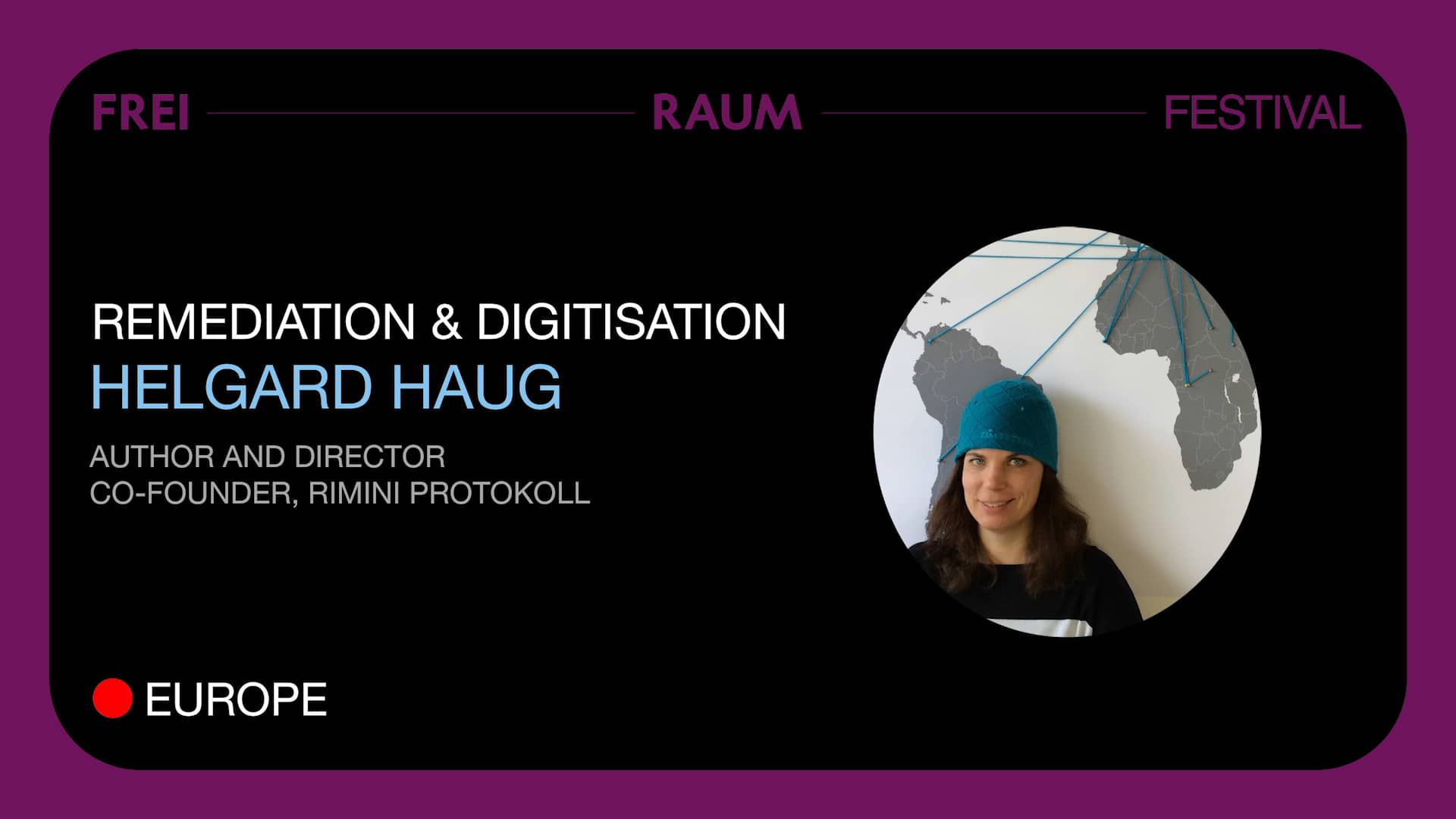 Helgard Haug - FREIRAUM FESTIVAL 2020 on Vimeo