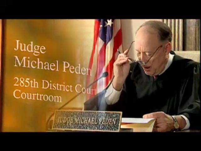 JUDGE PEDEN on Vimeo