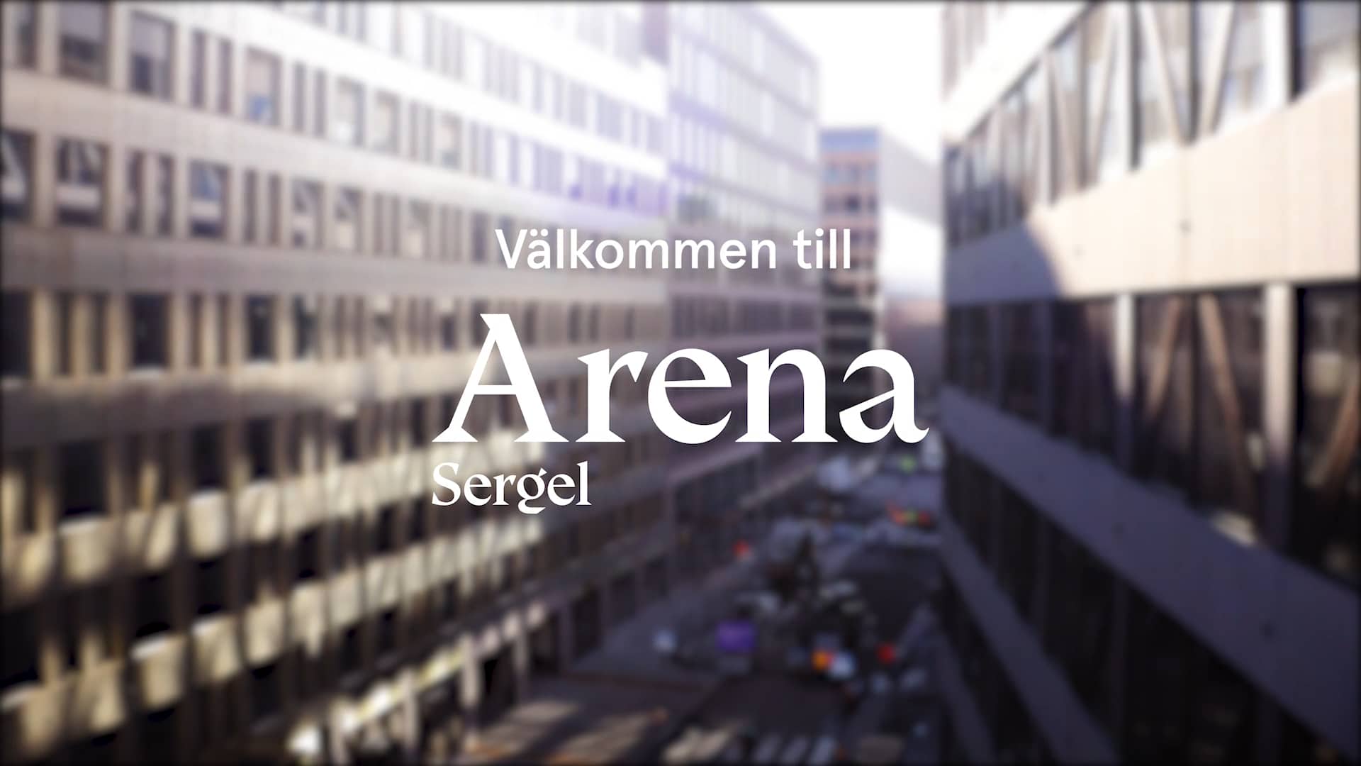 Välkommen till Arena Sergel on Vimeo