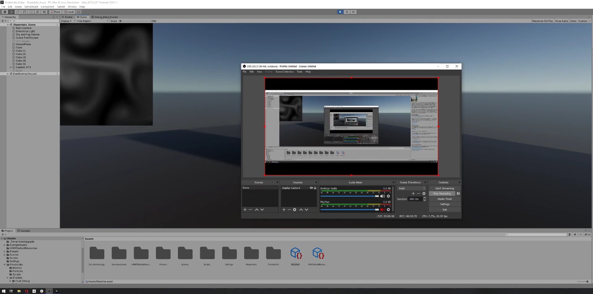 Unity Hiss Effect Test