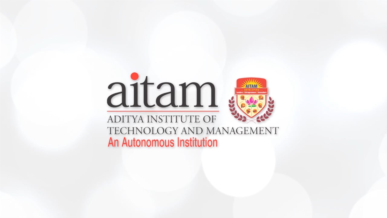 best autonomous colleges in srikakulam - AITAM on Vimeo