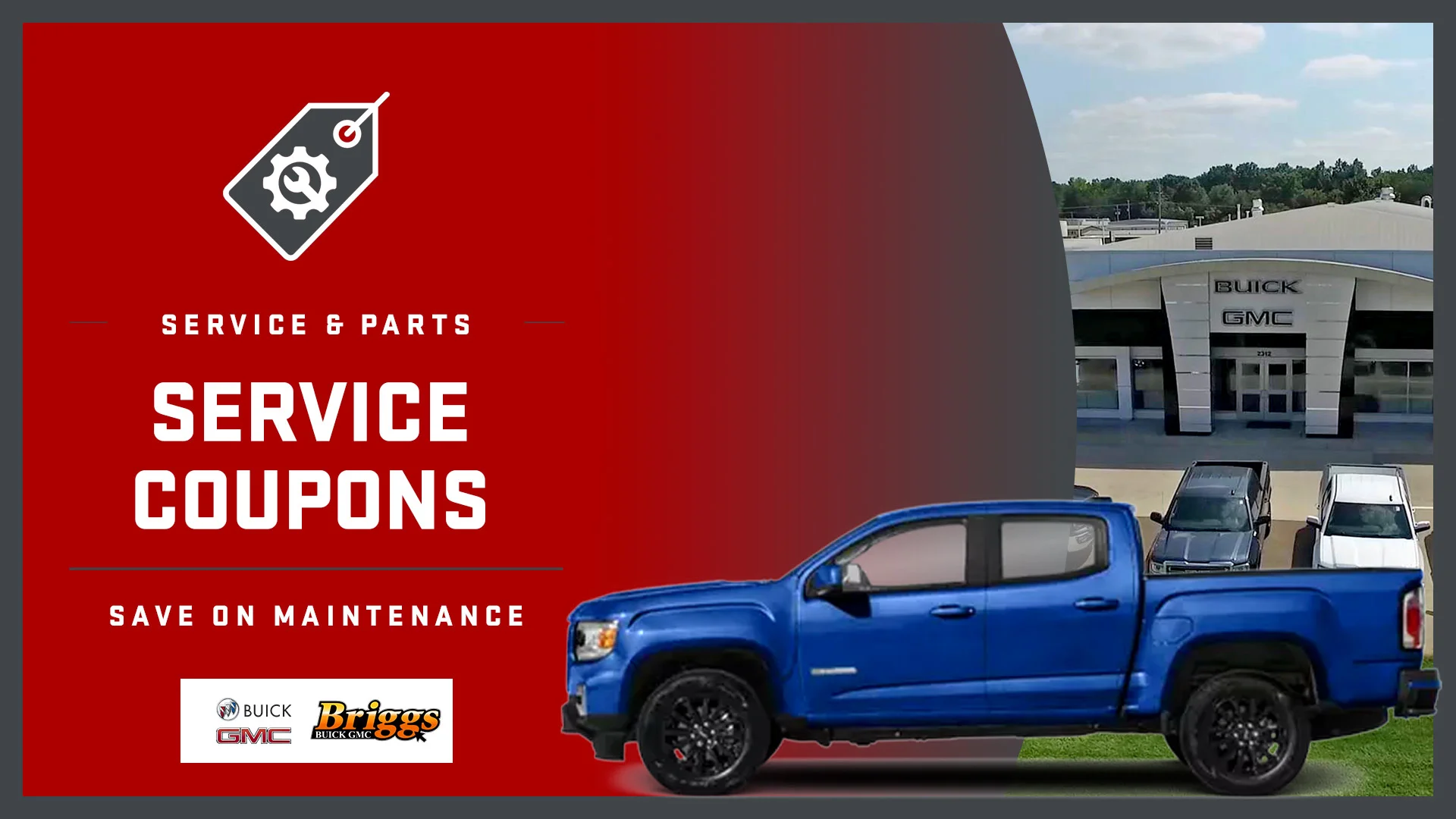 Briggs Buick GMC Service Coupons on Vimeo