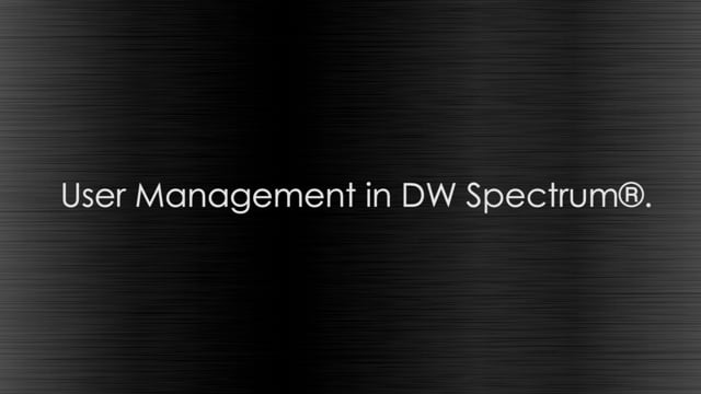 DW Spectrum IPVMS