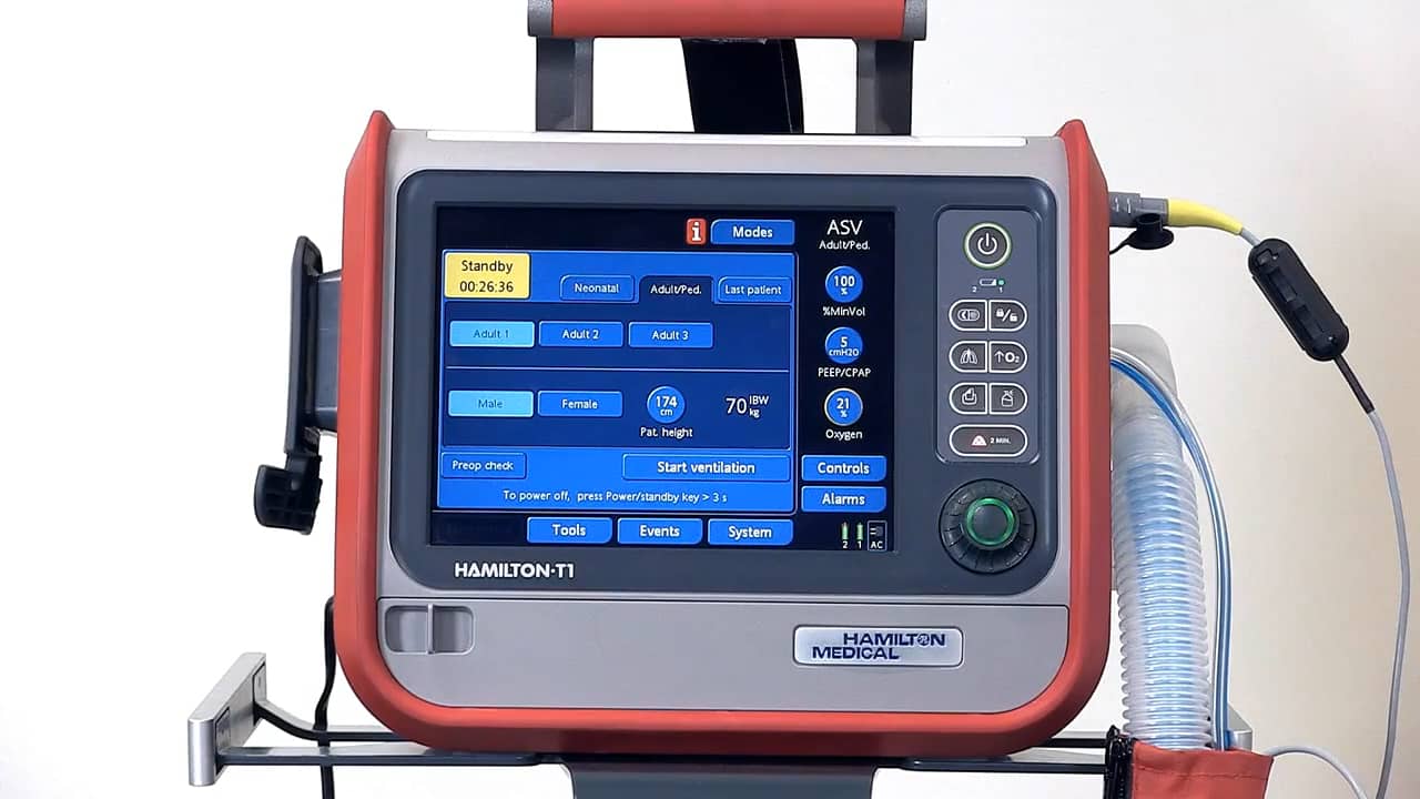 Hamilton T1 Basic Vent Setting _ Vimeo on Vimeo