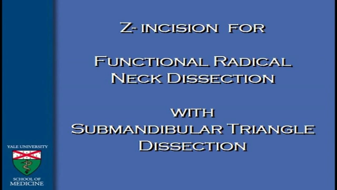 OPERATIVE PROCEDURES - Dr Stephan Ariyan - FUNCTIONAL RADICAL NECK ...