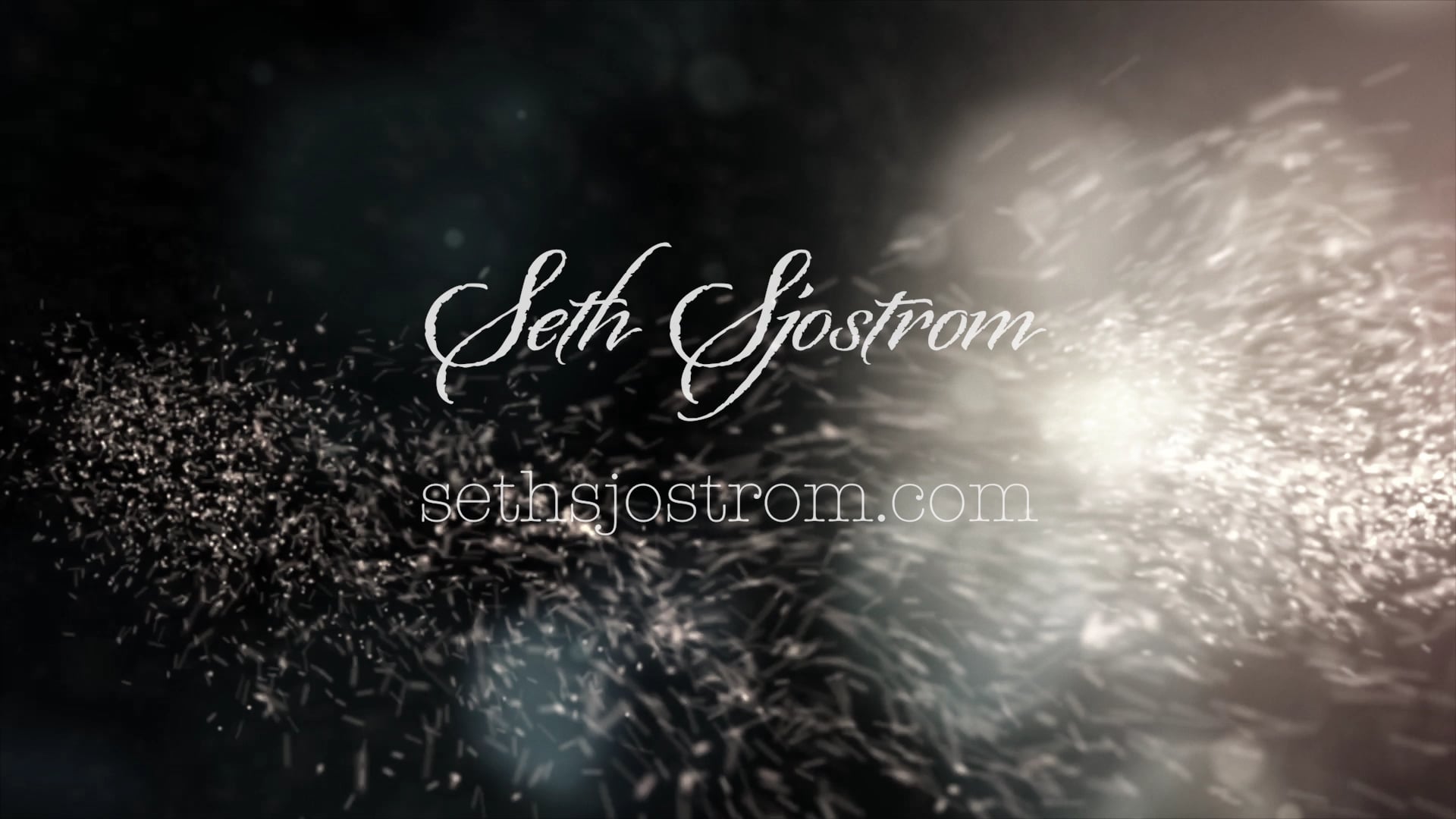 Author - Seth Sjostrom