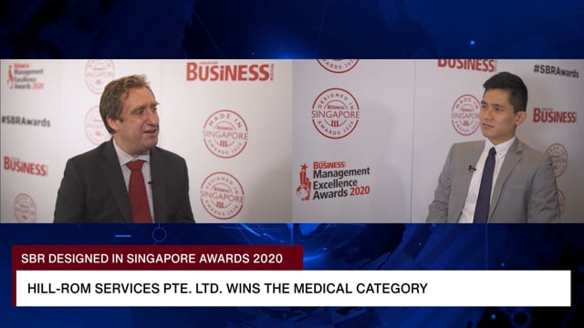 SBR Designed in Singapore Awards 2020 Winner: Hill-Rom Services Pte. Ltd.