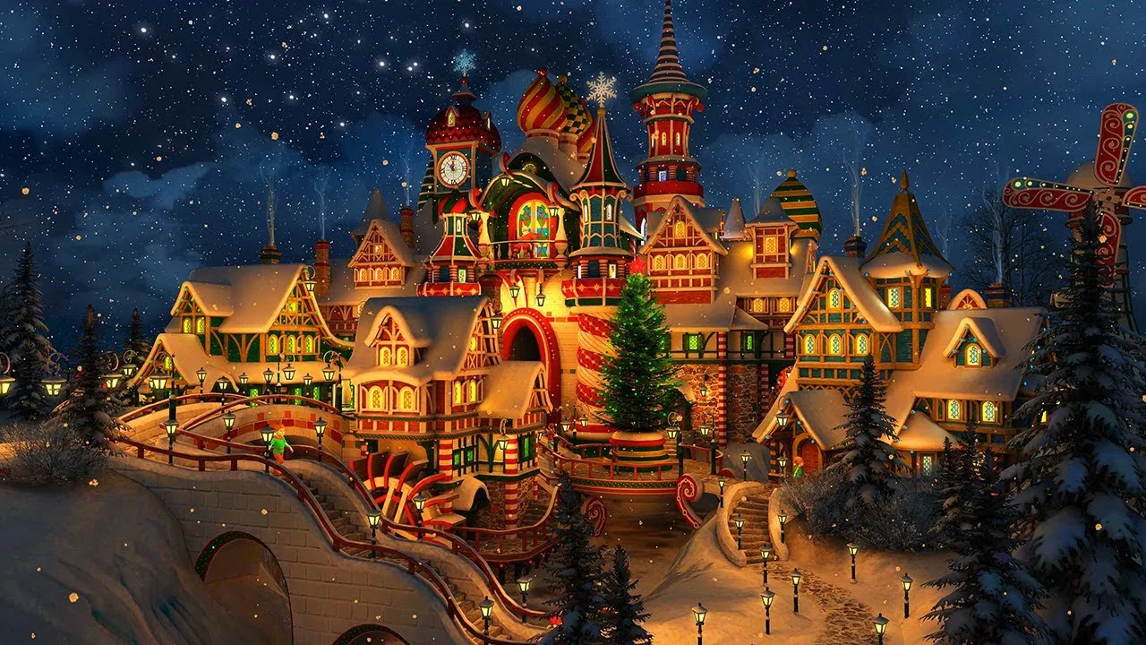 Santa's Castle 3D Screensaver