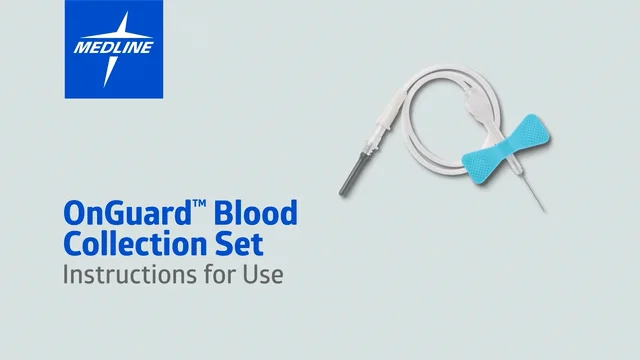 OnGuard Blood Collection Set Instruction Video