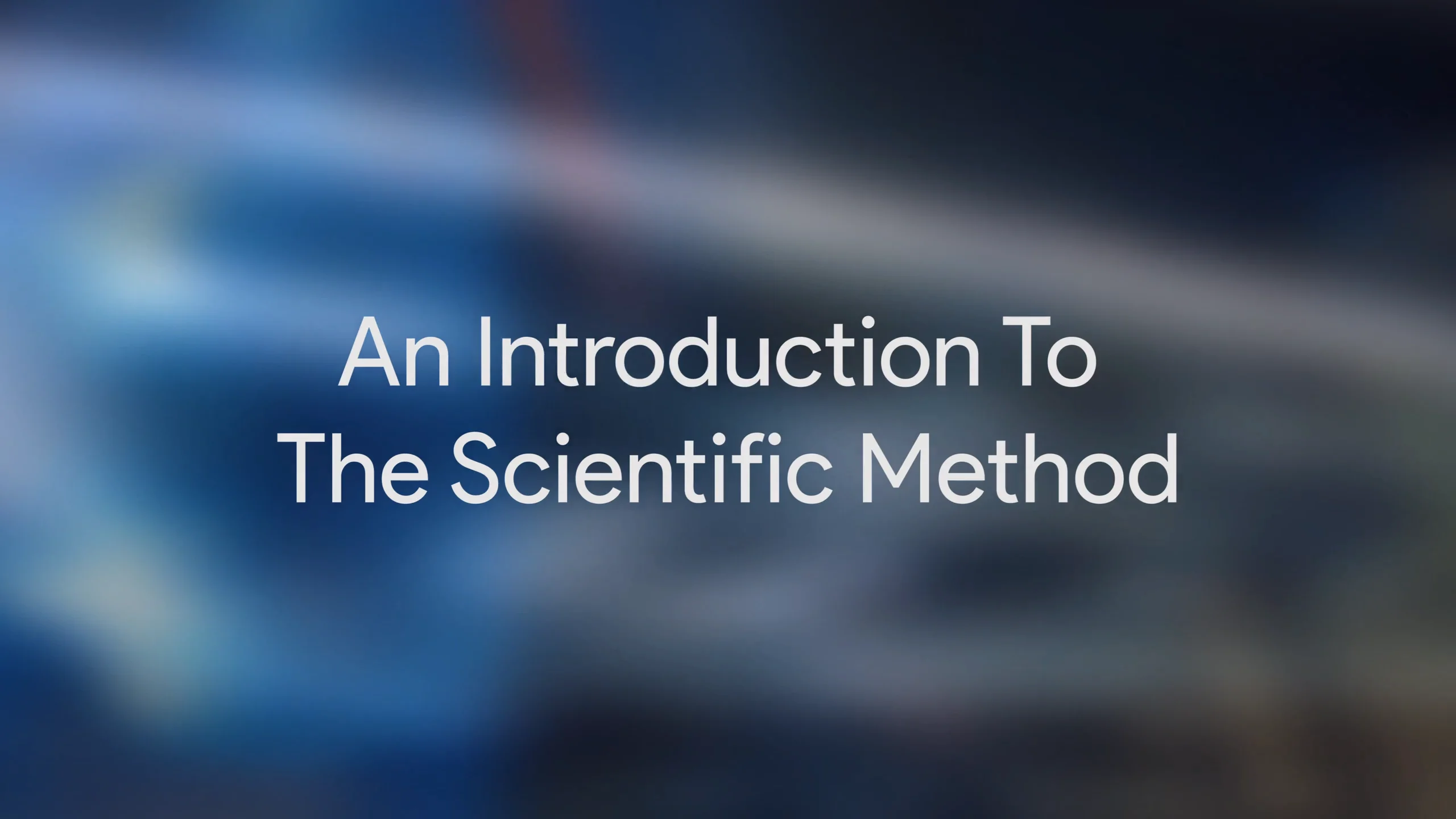 Scientific Method on Vimeo