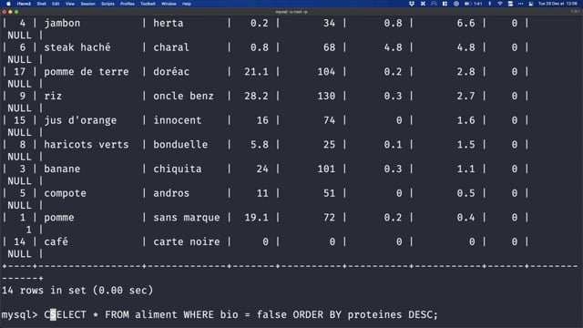 Sauvegardez vos requêtes - Implémentez vos bases de données ...