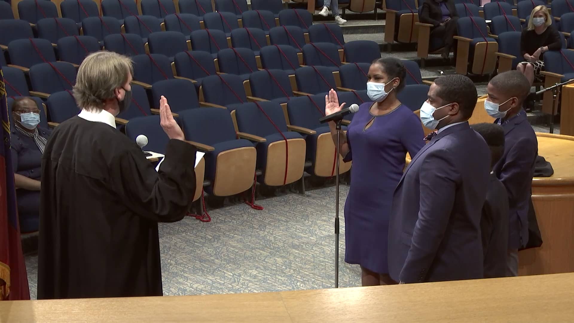 Magistrate Court Judge Regina Matthews Swearing-in Ceremony on Vimeo