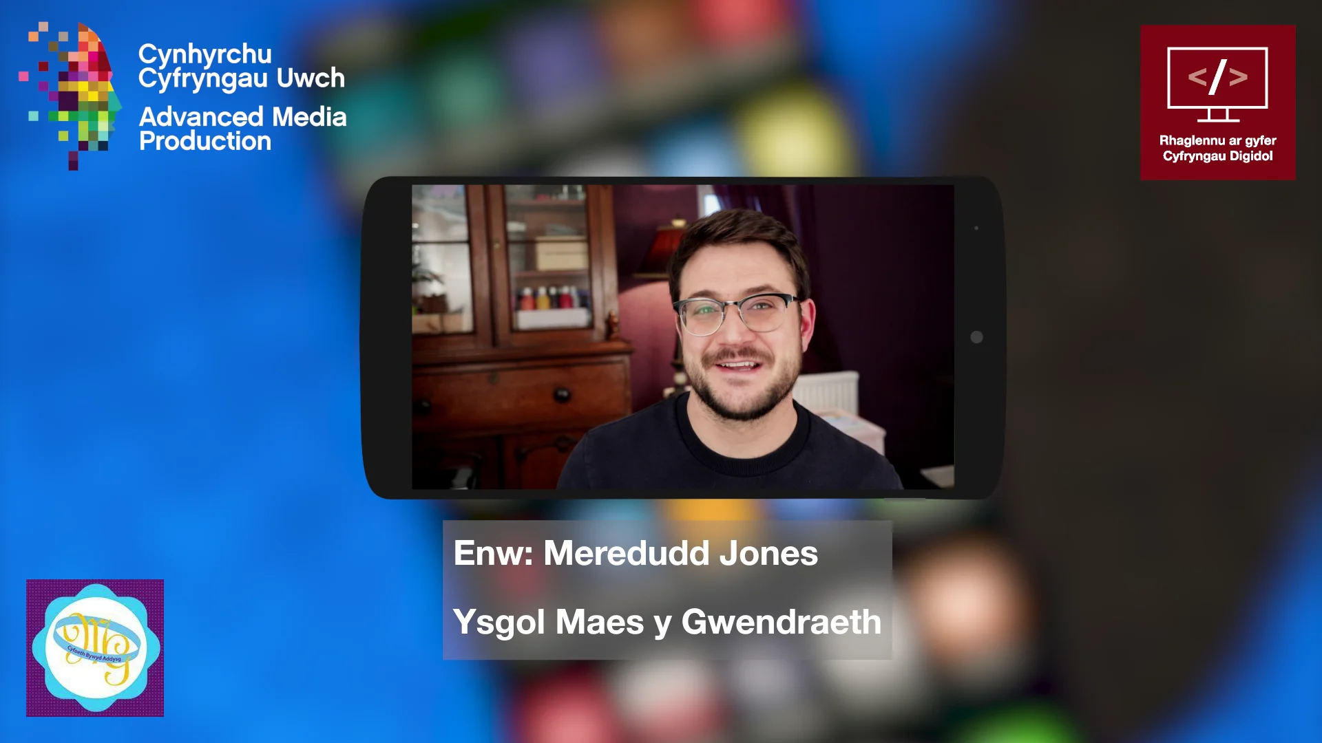 Tystebau CCU: Meredudd Jones, Ysgol Maes y Gwendraeth