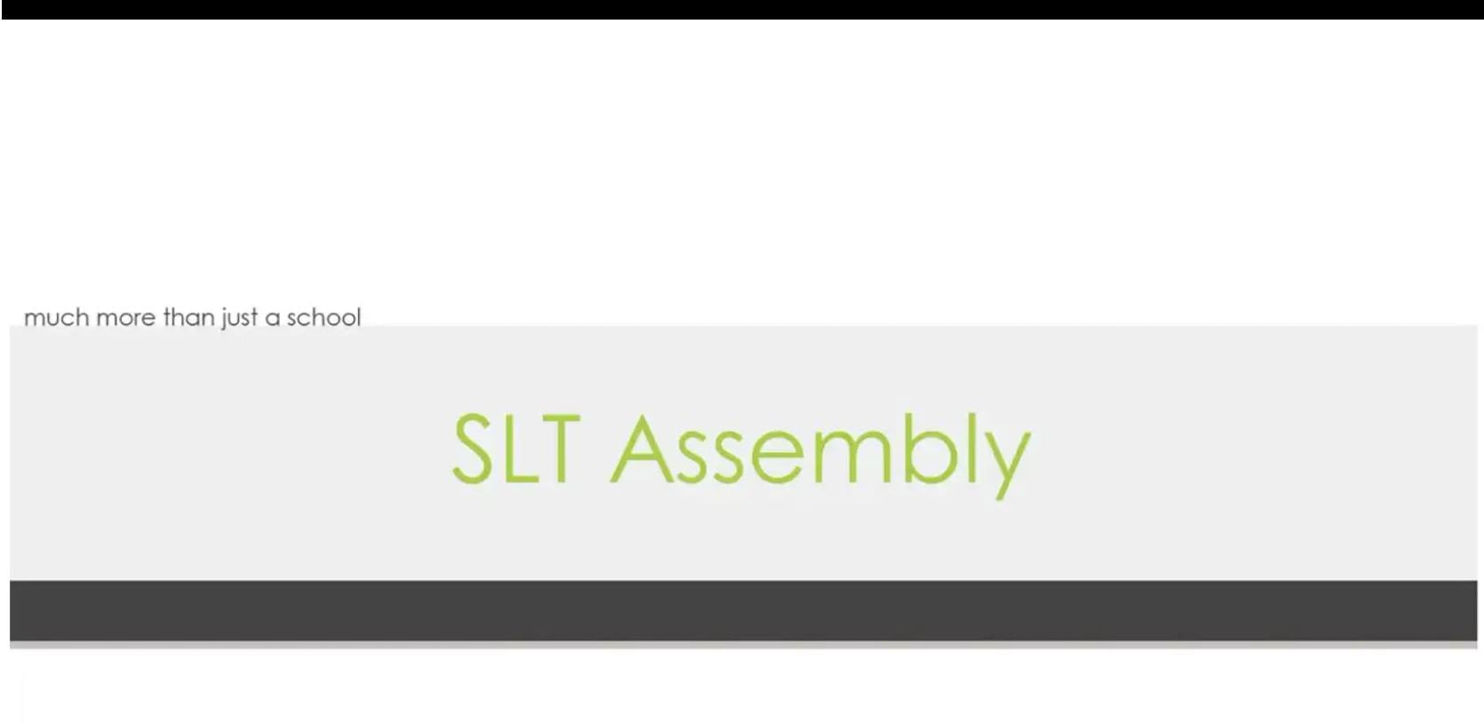 SLT Assembly 11 Jan 2021 -Mr Roberson on Vimeo