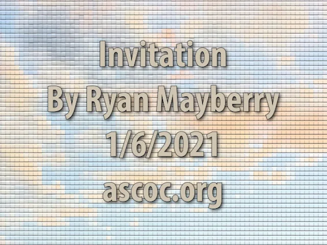 Invitation, by Ryan Mayberry on Vimeo