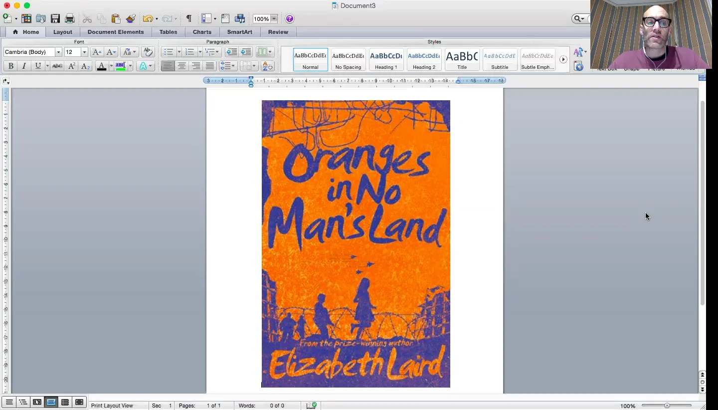 Oranges in No Man's Land - Blurb