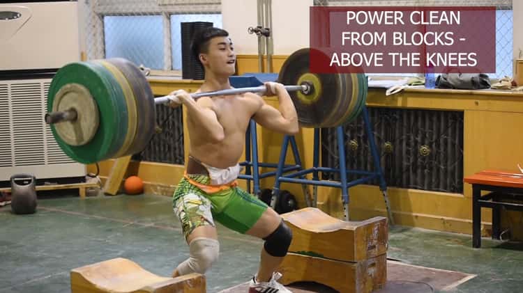 Power Clean And Press