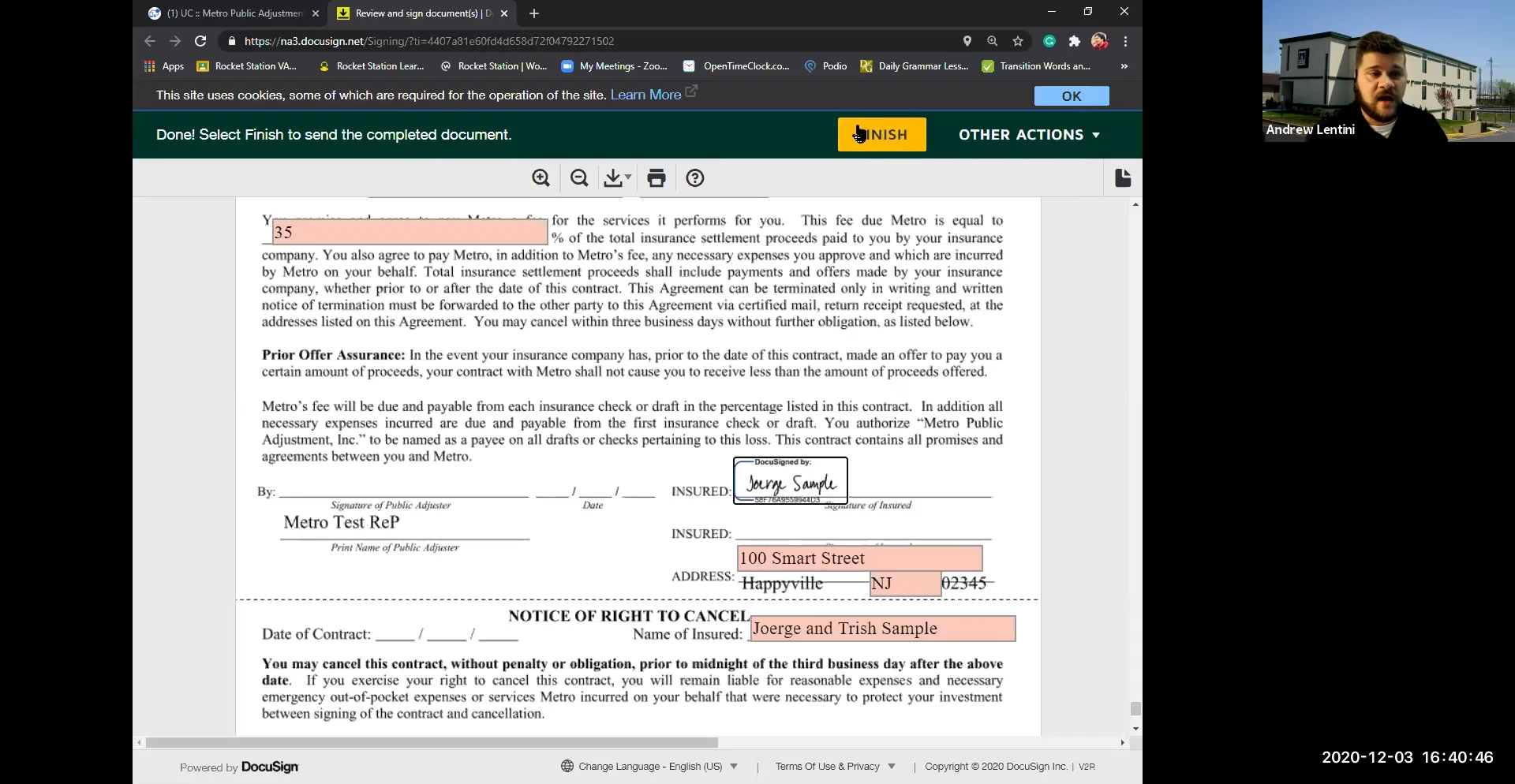 Step by Step DocuSign Training with Techforce
