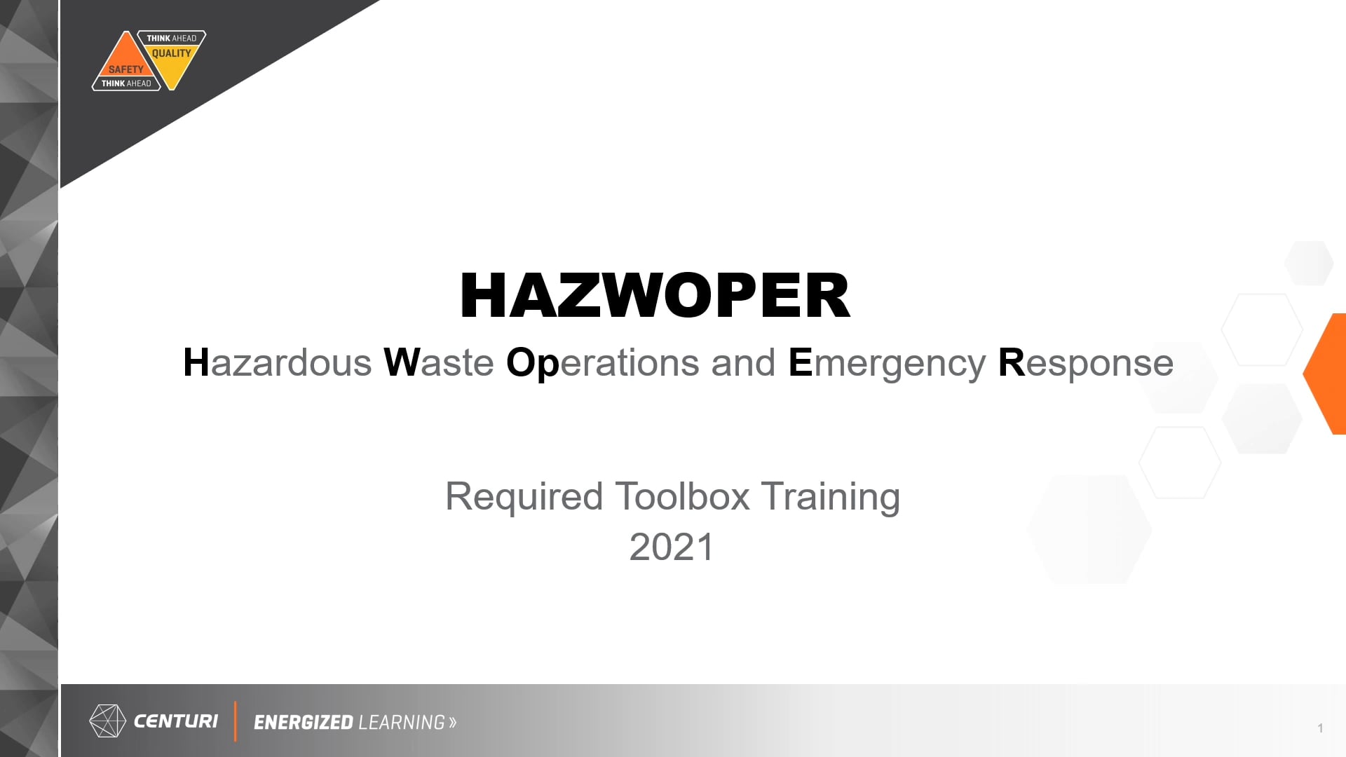 HAZWOPER on Vimeo