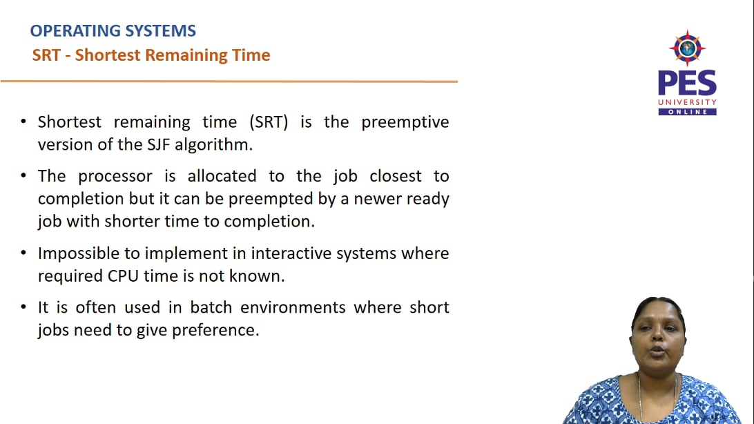 UE20MC404_Unit2_Class17_Scheduling Algorithms on Vimeo