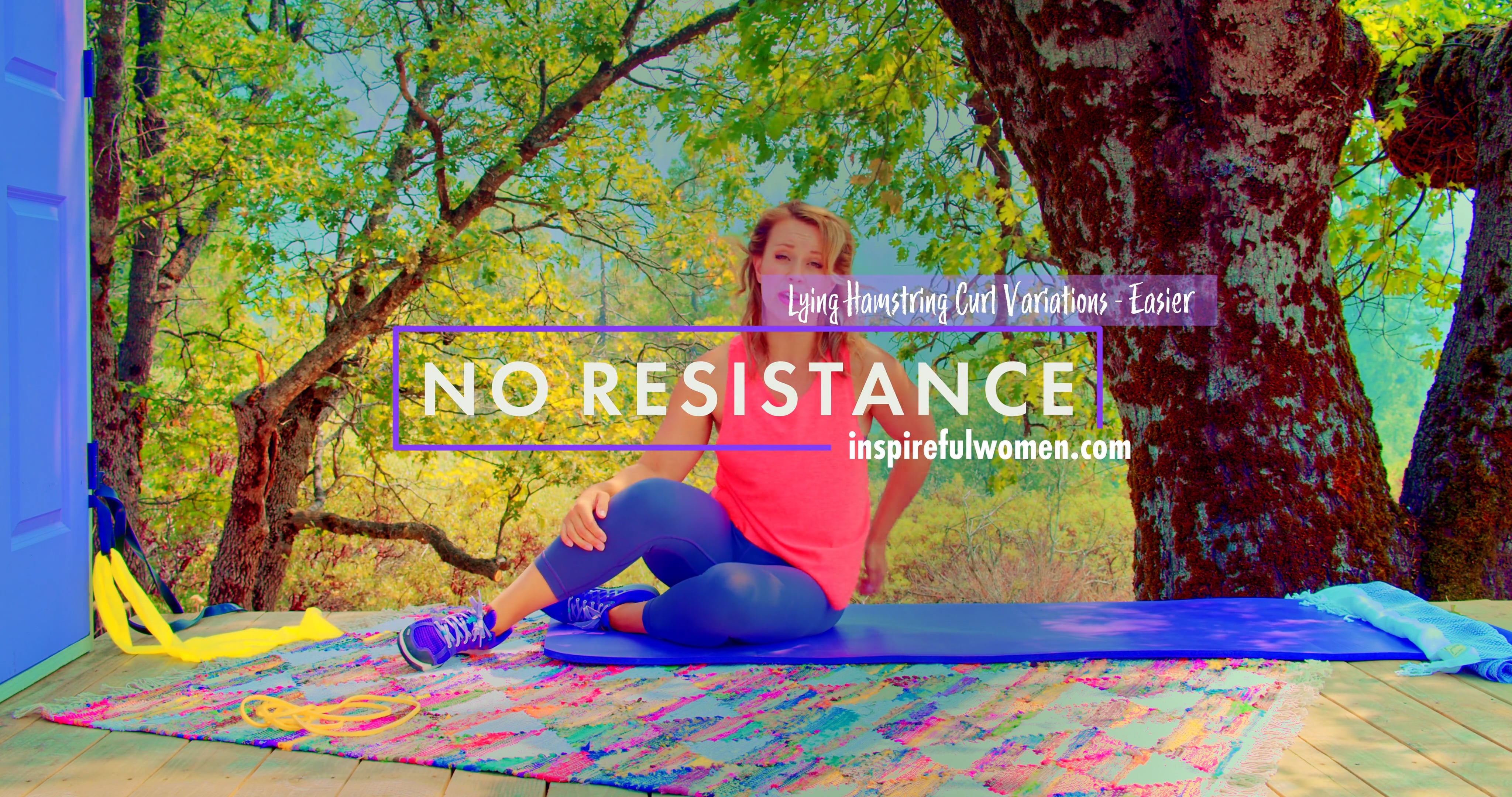 Lying-Prone-Hamstring-Curl-Variations-Easier-Knotted-Bodyweight-No ...