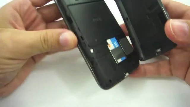 Remove Back Cover HTC Surround on Vimeo
