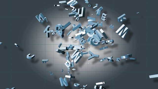 Letters 3D Rendering - Free video on Pixabay