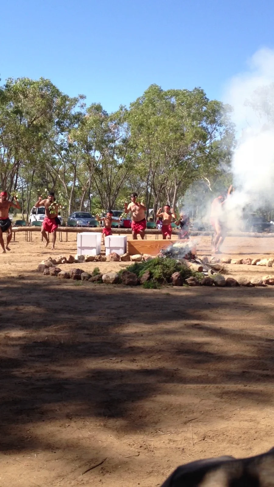Bidjara Dance Group Performing at the Bidjara Repatriation Ceremony at ...