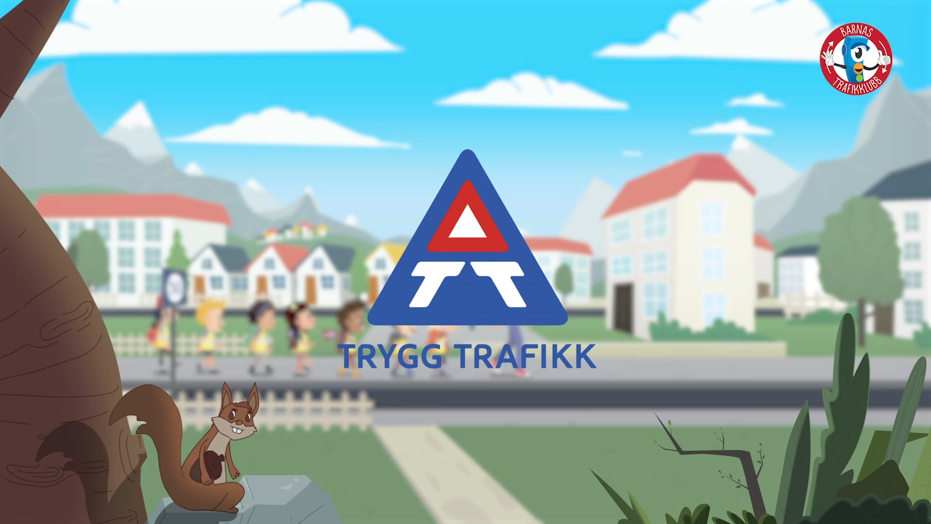 Barnas trafikklubb fra Trygg Trafikk. Barnehagen på tur til skolen on Vimeo