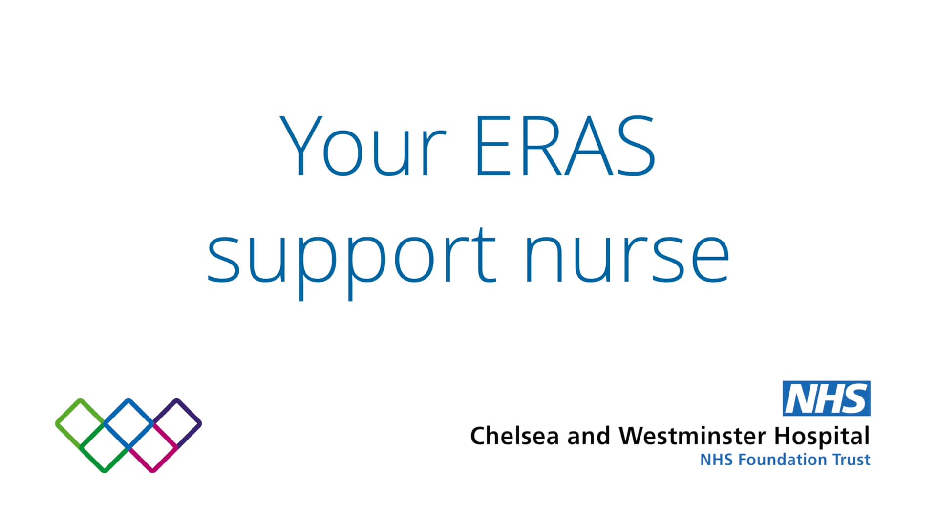 ERAS 2 Your ERAS support nurse on Vimeo