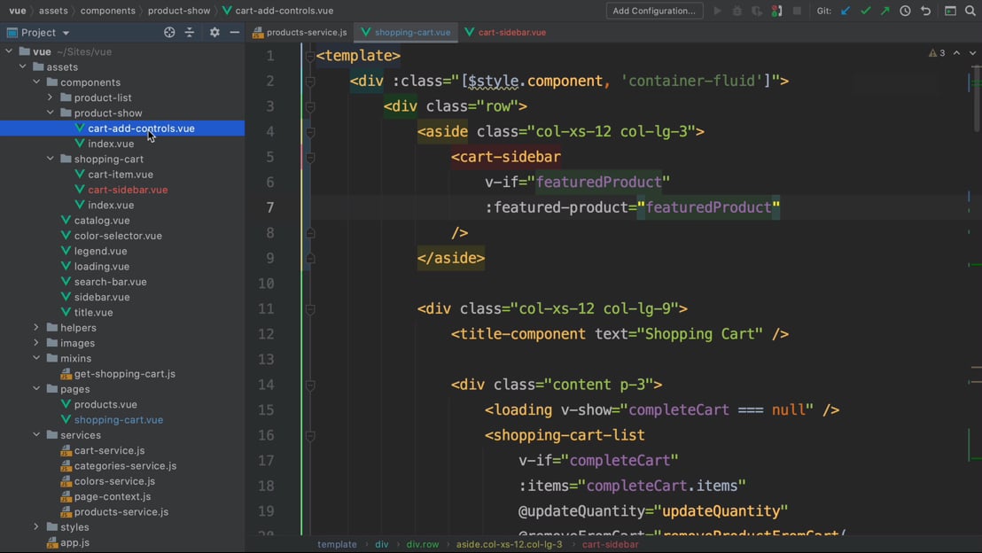Add To Cart Controls On The Sidebar The Delightful World Of Vue Part
