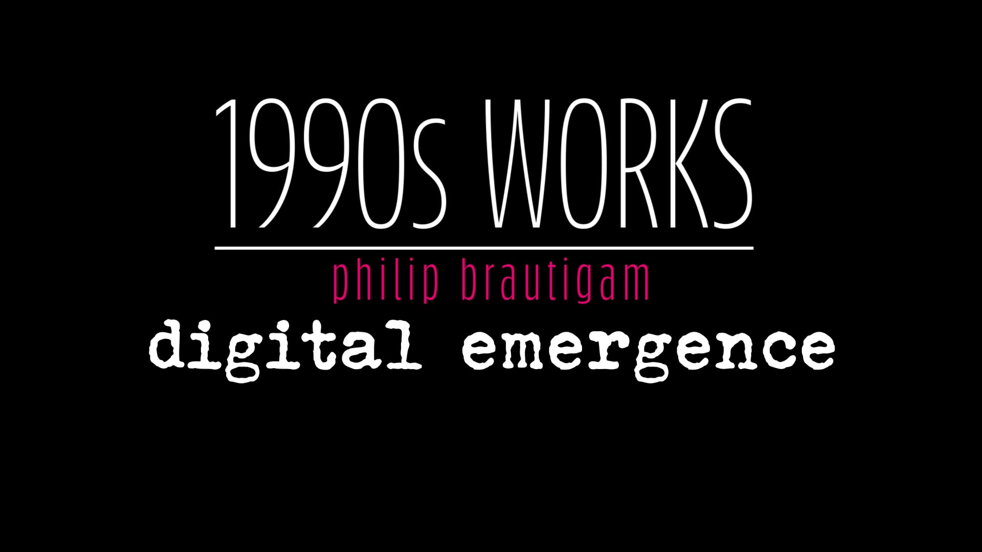 1990s on Vimeo