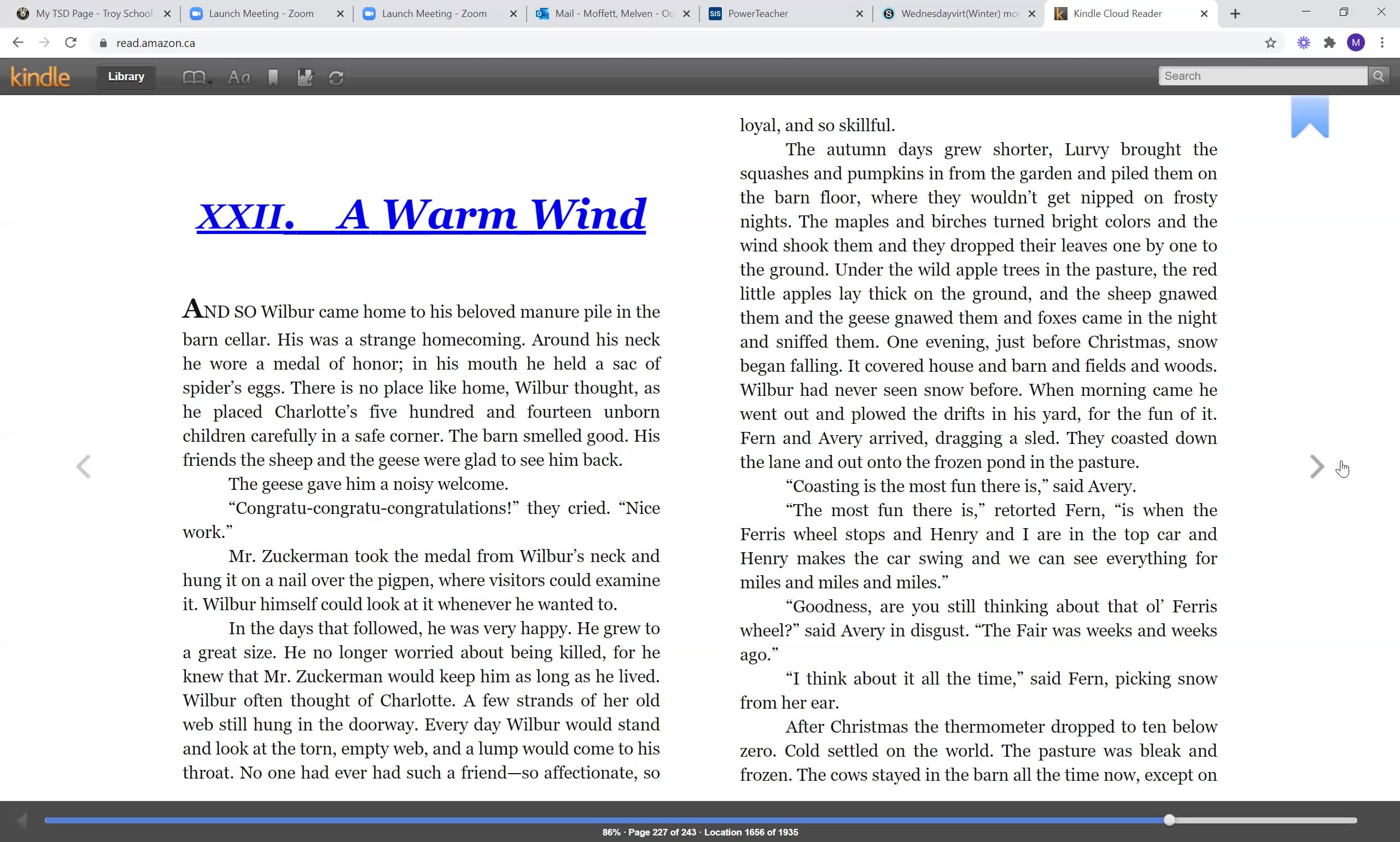 Charlotte's Web Chapter 22 on Vimeo