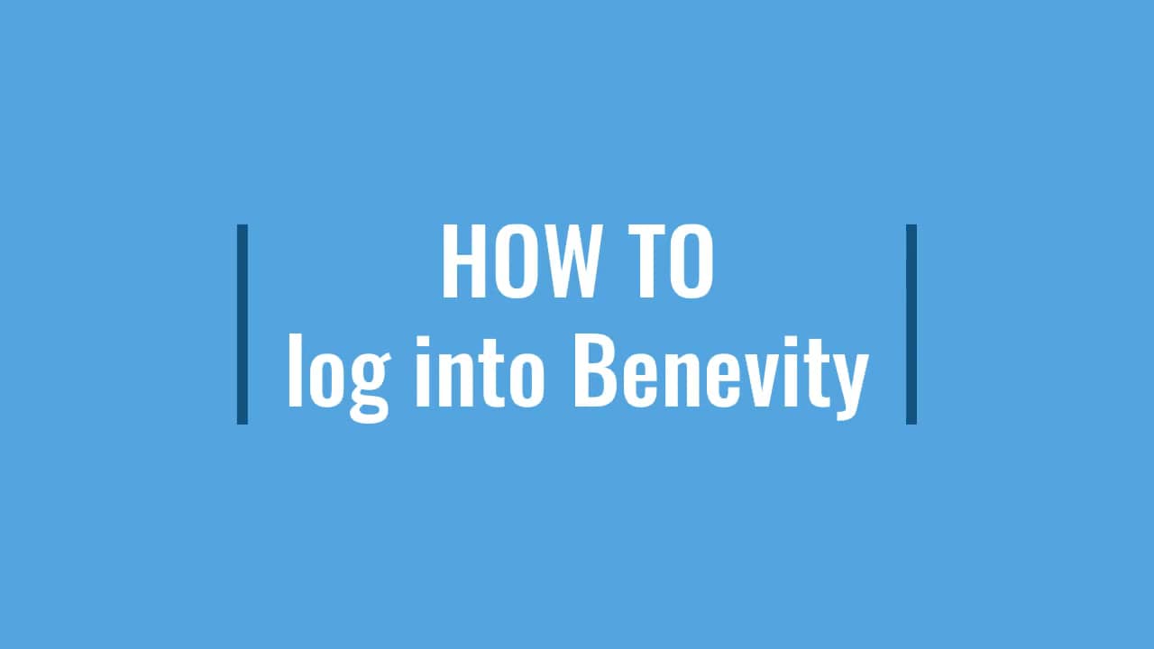 Benevity: How to Log In on Vimeo