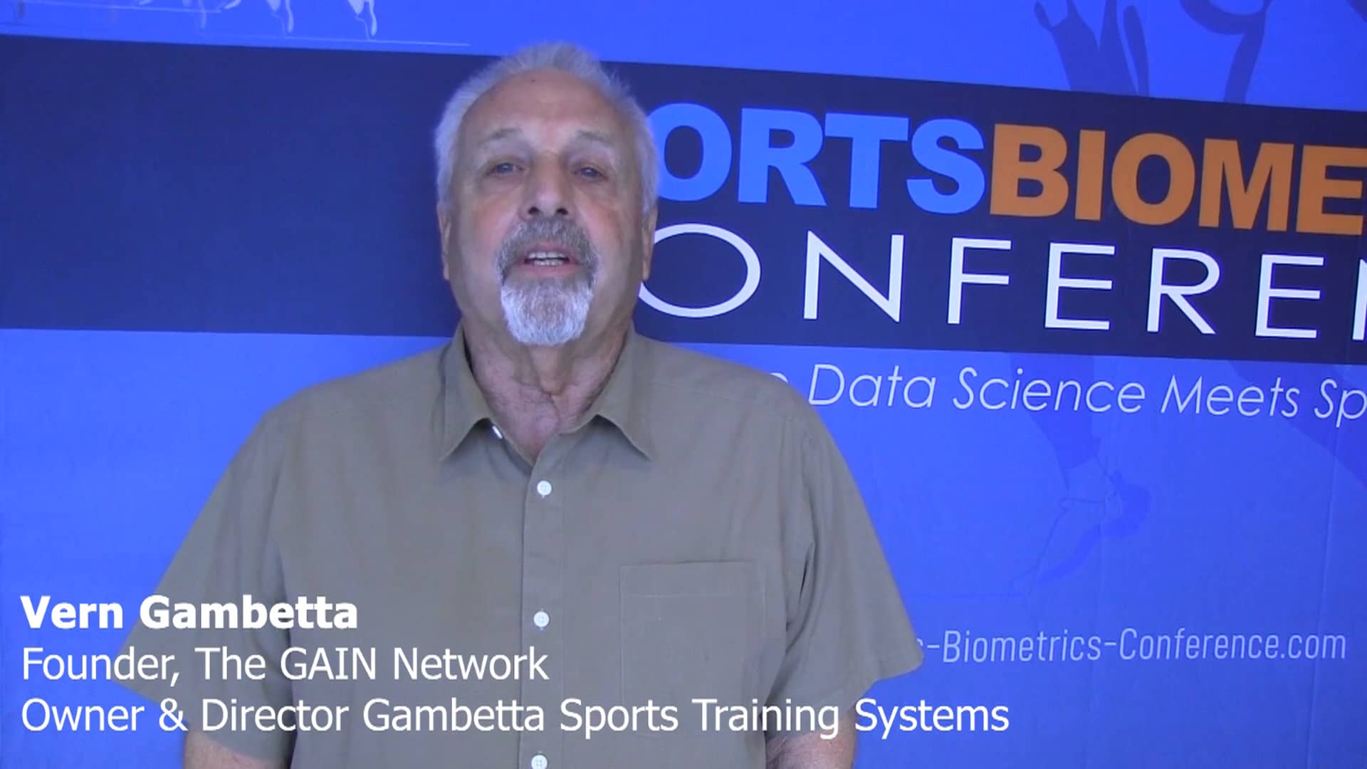 Vern Gambetta on why you should attend the Sports Biometrics Conference ...