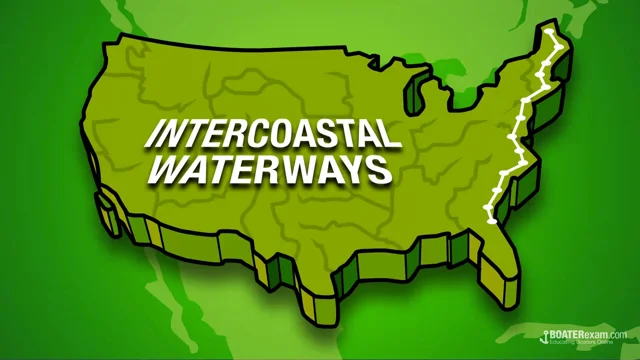 Intercoastal Florida Intracoastal Waterway Map