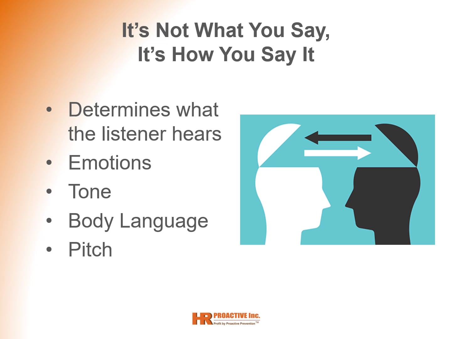 14 - Its not what you say its how you say it on Vimeo