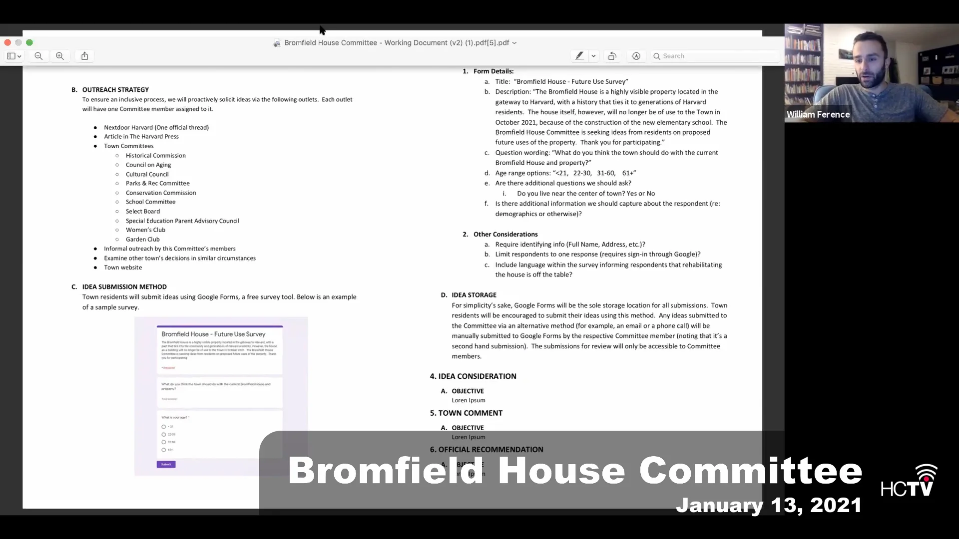 Bromfield House Committee 1-13-21 on Vimeo