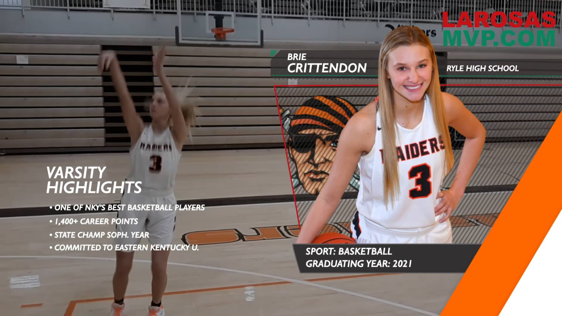 Brie Crittendon - LaRosa’s MVP Athlete of the Week on Vimeo