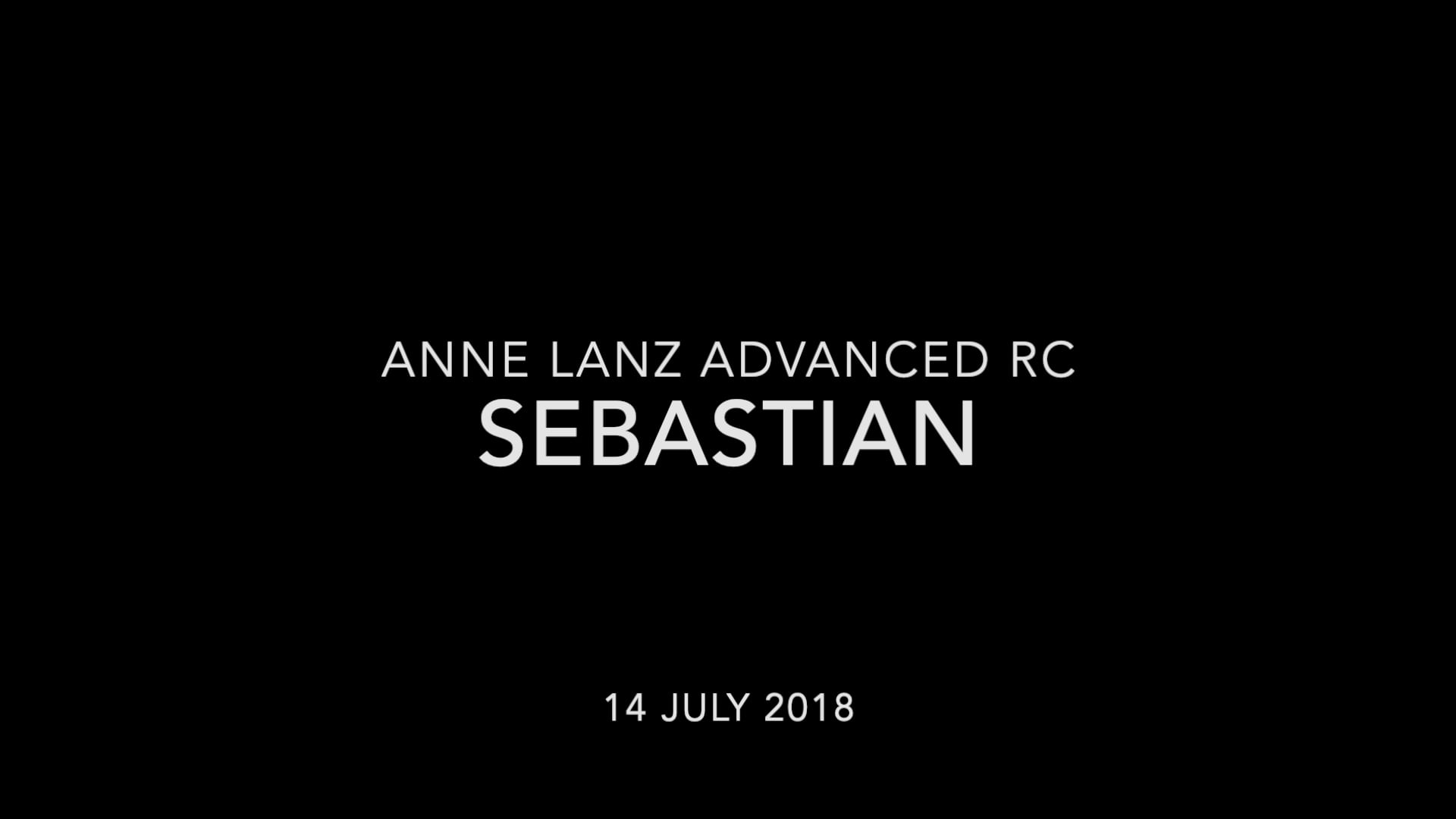 Seb in Anne Lenz Advanced RC - 14 July 2018 on Vimeo