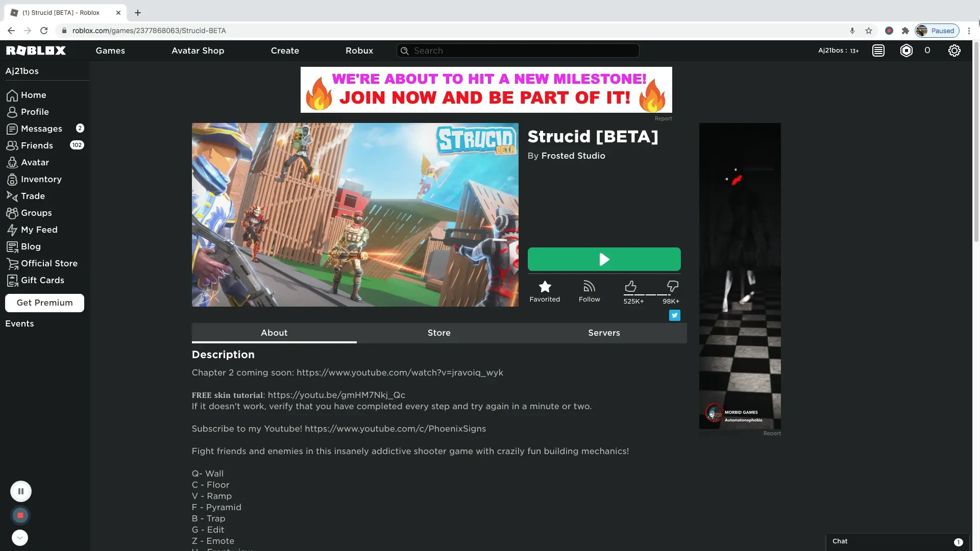 strucid (ROBLOX) on Vimeo