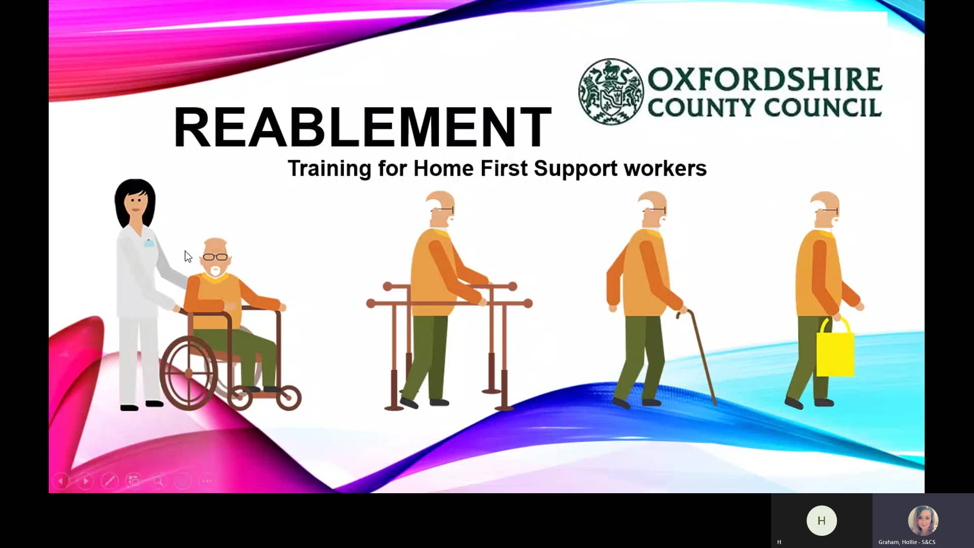 Reablement - training for home first support workers on Vimeo