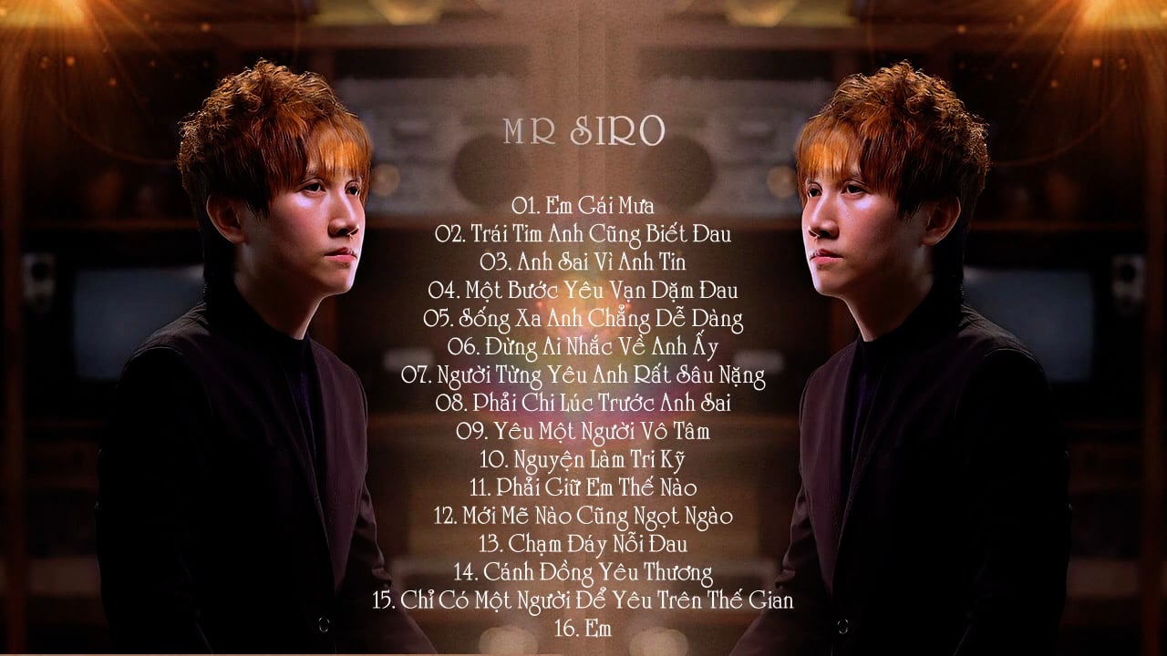 AlBum Mr Siro - Những Ca Khúc Hay Nhất Của Mr Siro Piano Version Những ...
