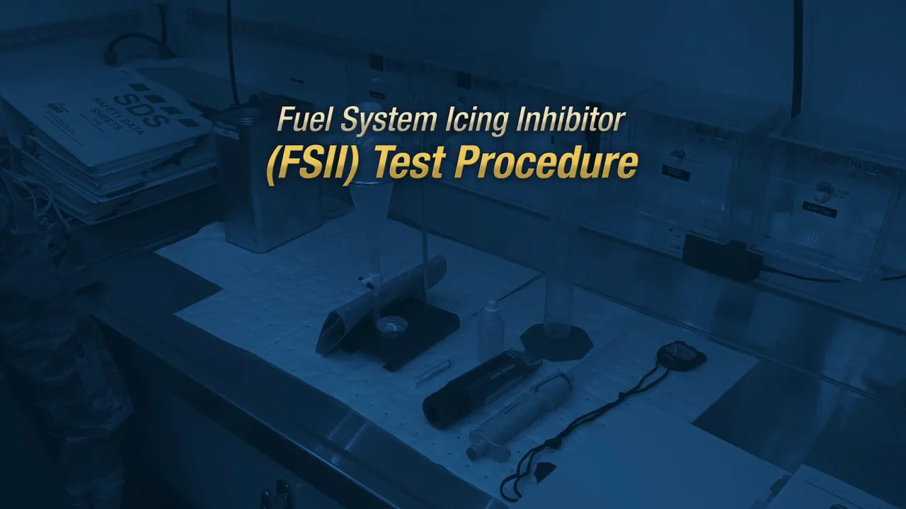 Fuel System Icing Inhibitor B-2 Tester on Vimeo