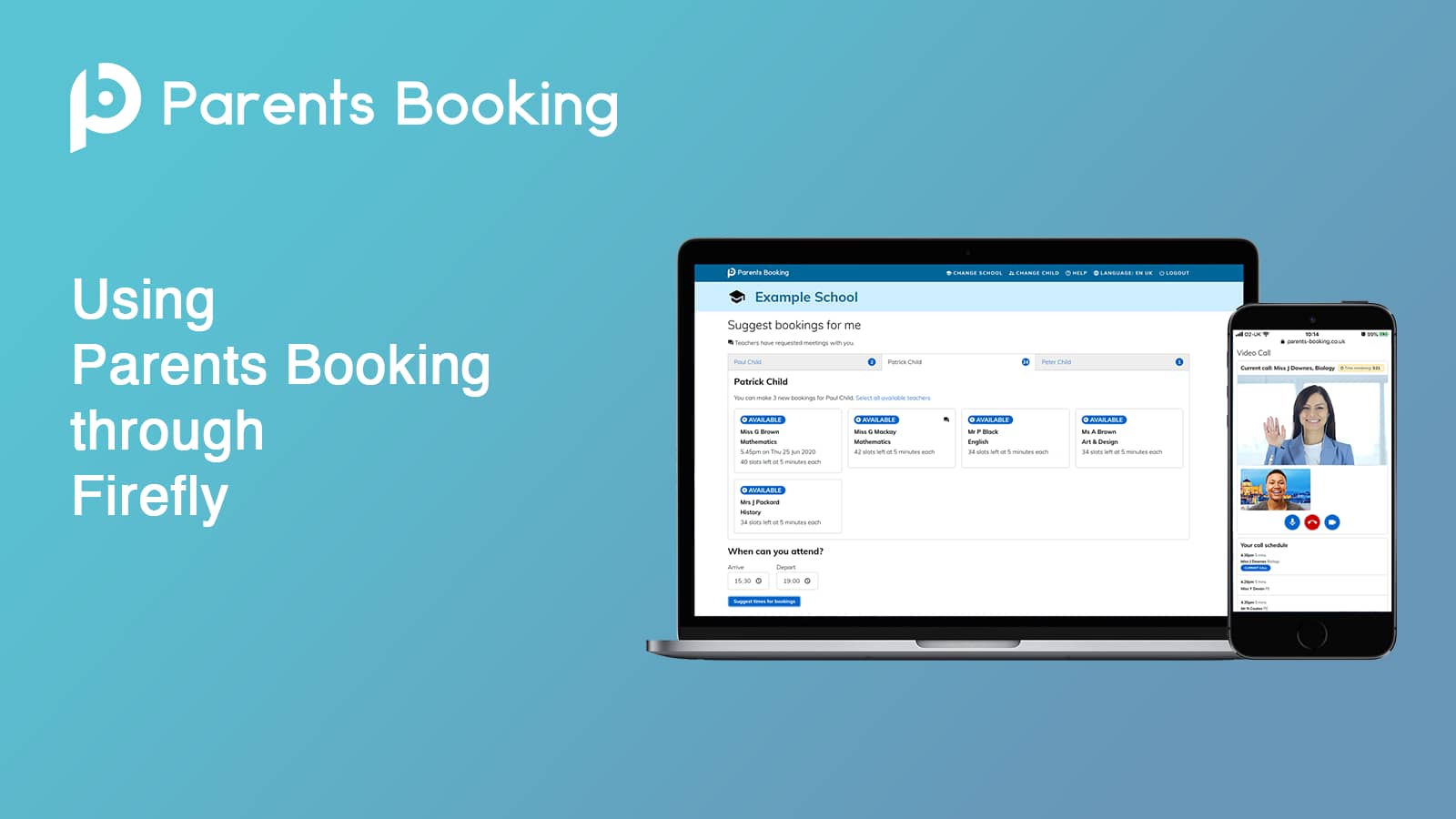 Logging into (and using) Parents Booking from Firefly on Vimeo