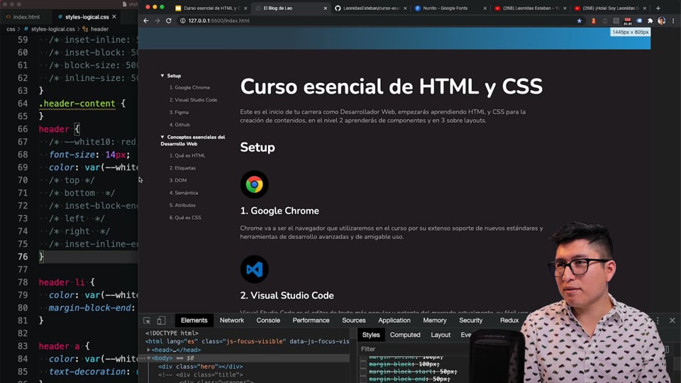 Leonidas Esteban, Google Developer Expert en Web Technologies