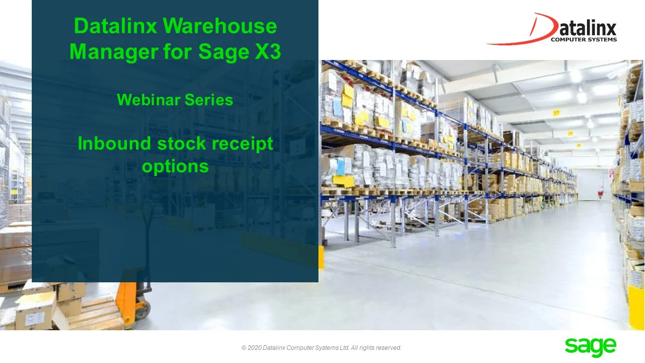 WHM X3 RTT - Exploring Purchase Order Recipts