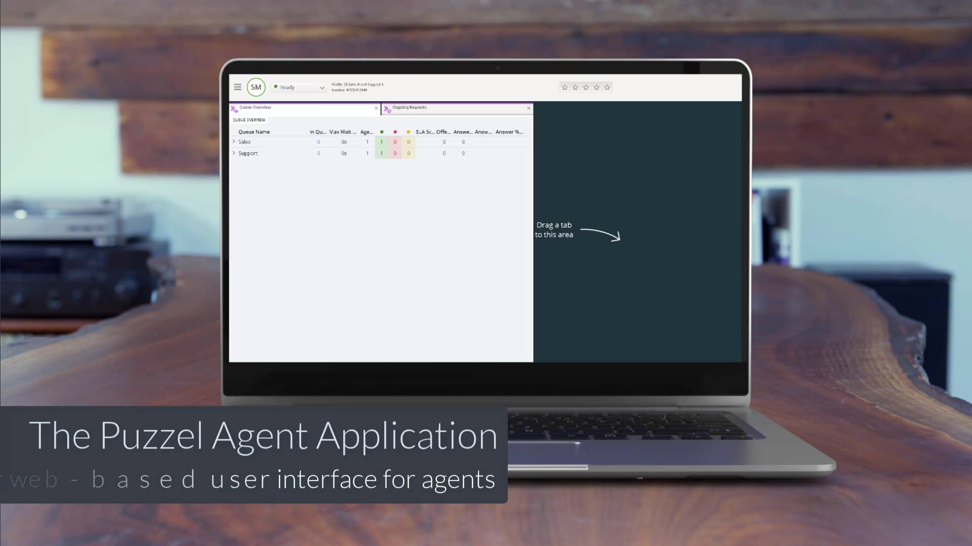Puzzel Agent Application Overview on Vimeo