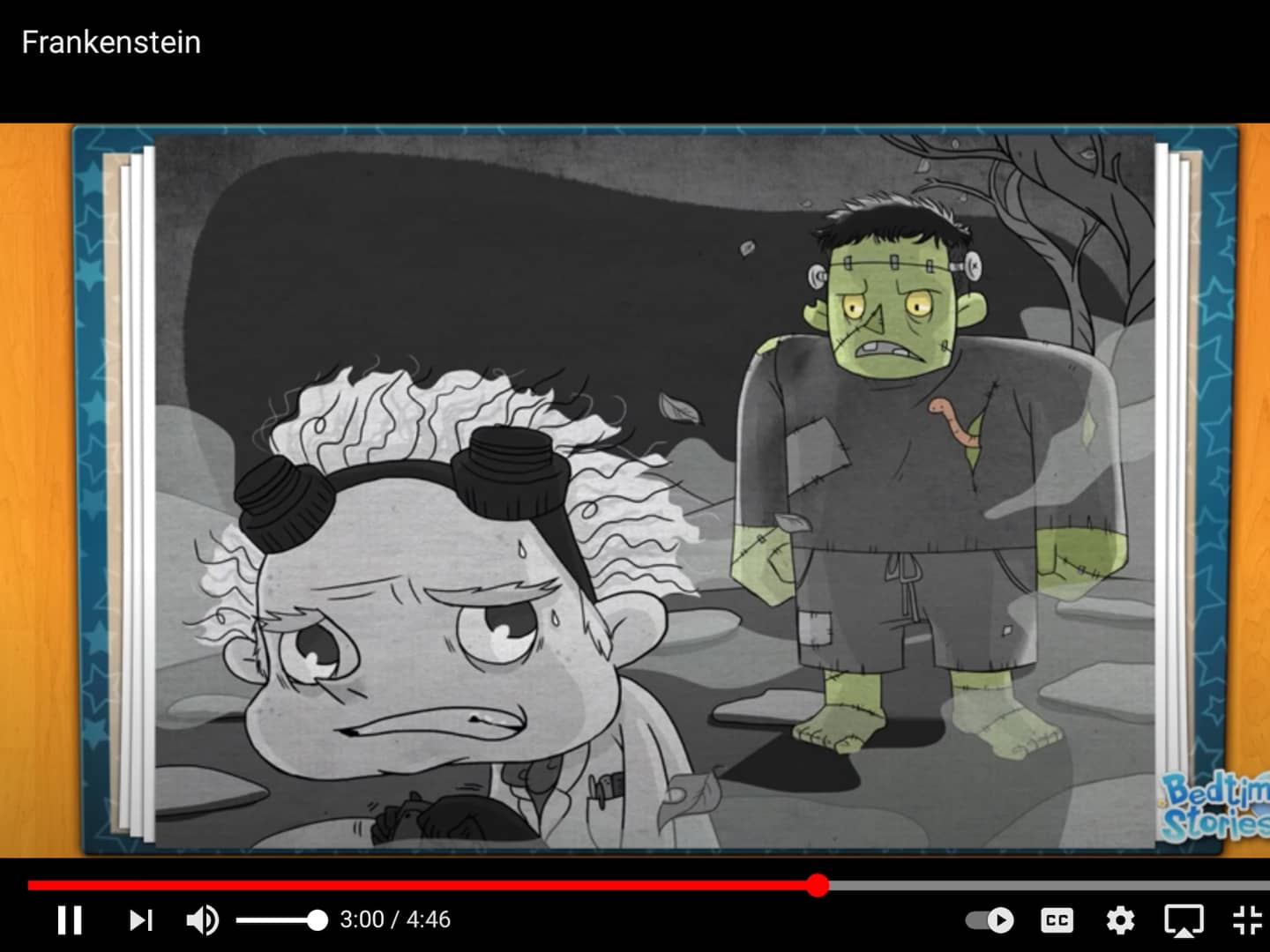 Frankenstein story for children on Vimeo